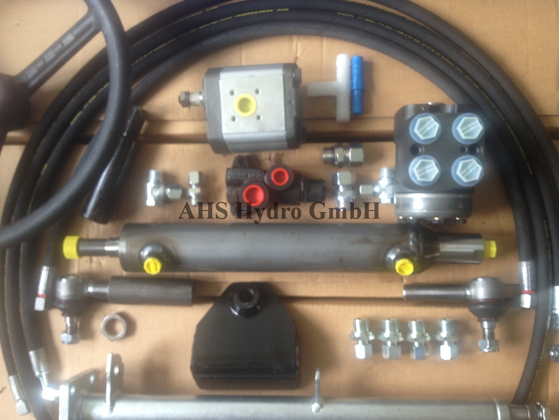 Ahs-Hydro - Hydrostat Lenkung DEUTZ D Serie 05/06/07 Vollhydraulische Lenkung Deutz Ori. M&S